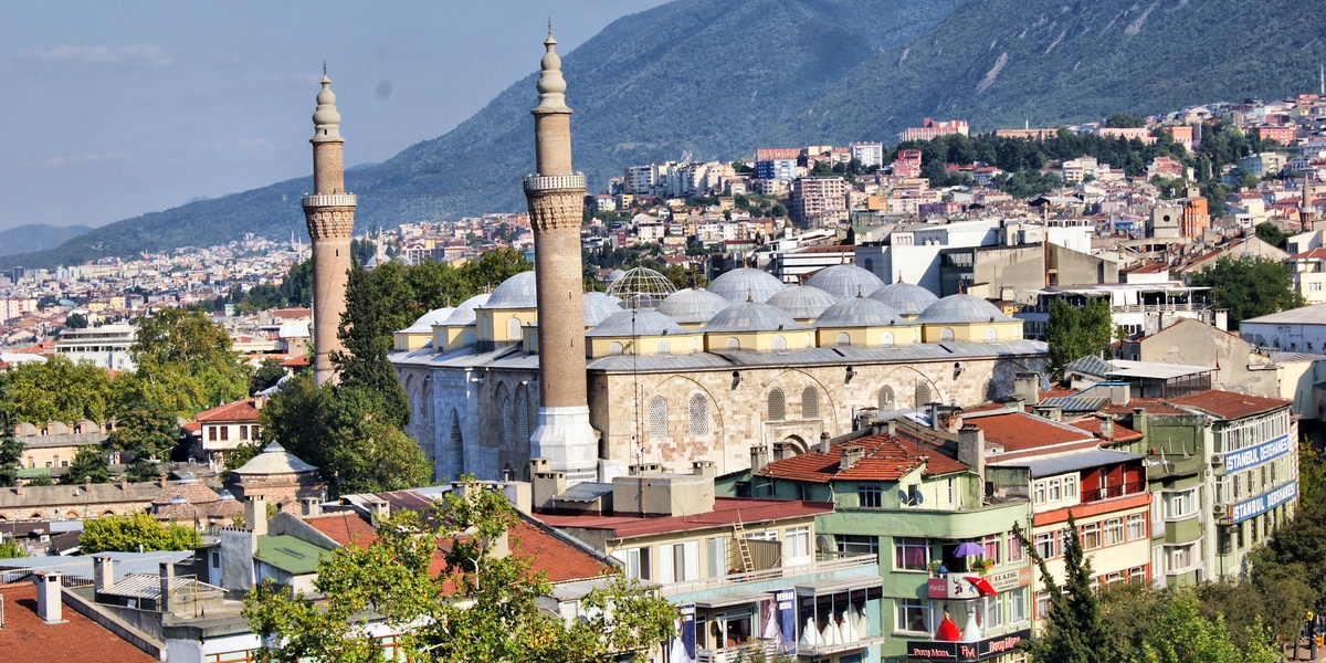 Stora moskén - Bursa || Turkiet researrangör